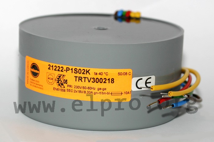 Potted toroidal transformers - elpro Elektronik