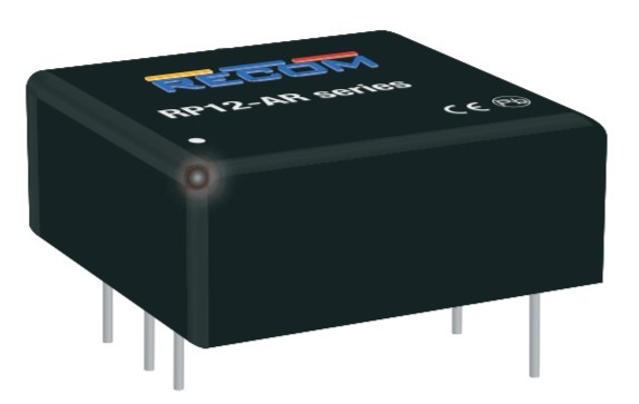 Recom DC/DC converters, 12W, 1"x1", RP12-AR series - elpro Elektronik