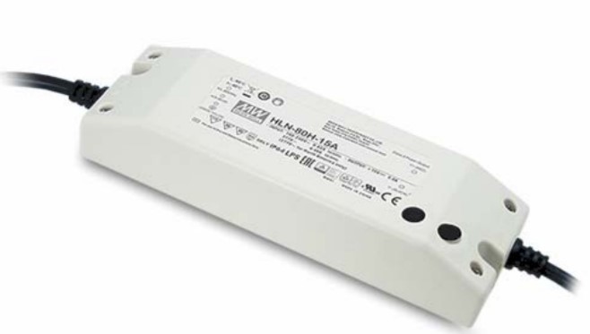 Mean Well LED drivers, 80W, IP64, dimmable, HLN-80H series - elpro ...
