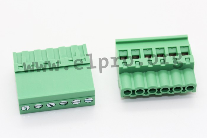 Degson terminal multiconnectors, pitch 5,08mm, 18A, 320V, screw-cage ...