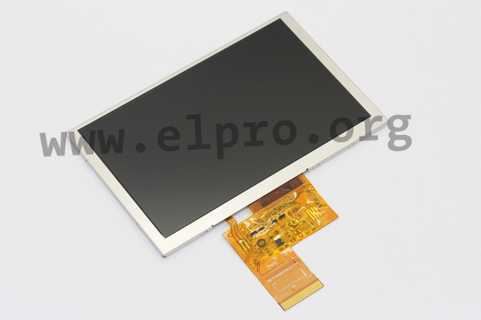 Display Visions TFT LCD displays, 800x480 - elpro Elektronik
