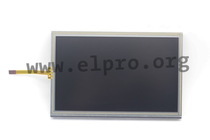 Evervision TFT LCD displays, 800x480 - elpro Elektronik