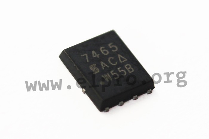 Vishay SMD power MOSFETs, PowerPak SO8 housing, Si series - elpro ...