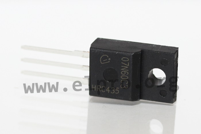 Infineon power MOSFETs, TO220/TO220-Fullpak housing, SPA and SPP series ...