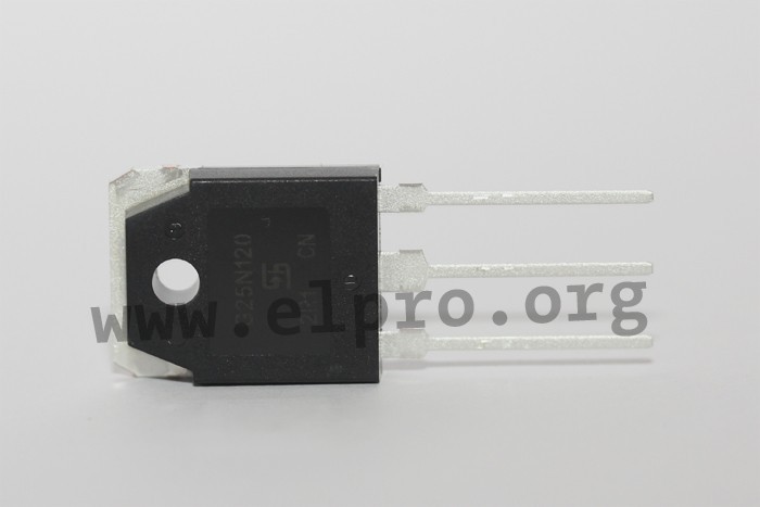 Taiwan Semiconductor IGBTs, with FRED, TOP3/TO264 housing, TSG series ...