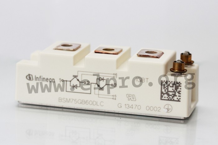 Infineon IGBT diode modules, 34MM/62MM/EASY housing, BSM/FF/FS series ...
