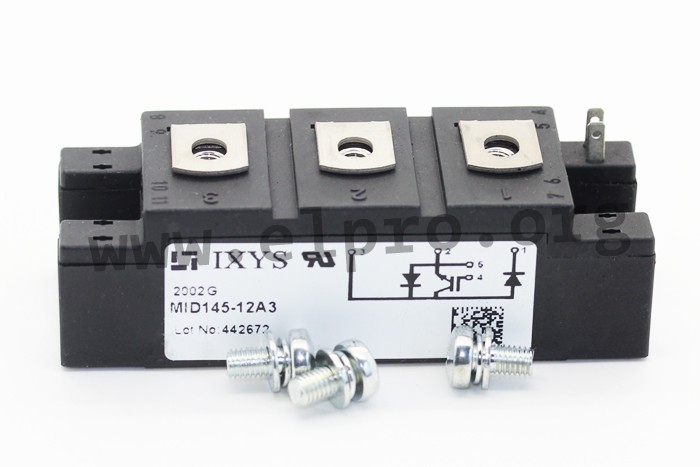 Littelfuse IGBT diode modules, Y3-DCB/Y4-M5 housing, MDI and MID series ...