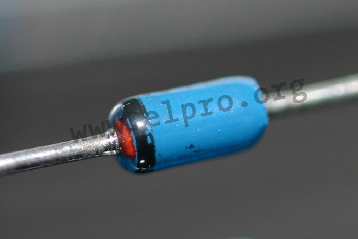 Vishay Schottky diodes, DO35 housing, SD and BAT series - elpro Elektronik