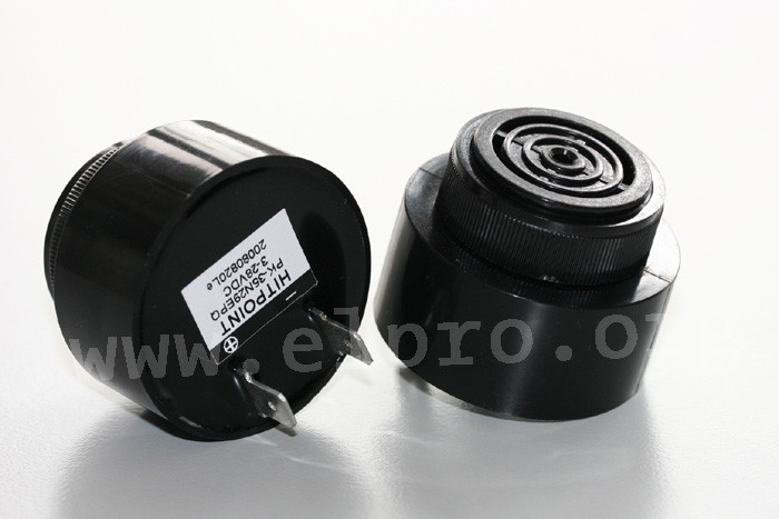 Hitpoint piezo buzzers, with driver circuit, for panel mounting, PK ...