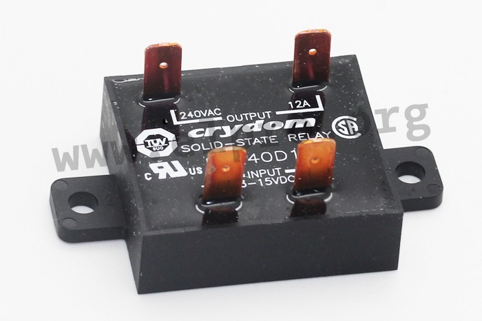 Sensata/Crydom solid state relays, 12A, 280V, thyristor output, AC ...