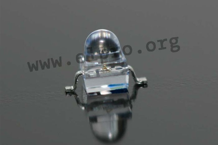 Everlight SMD light-emitting diodes, clear, Gull Wing, 95-21 series ...