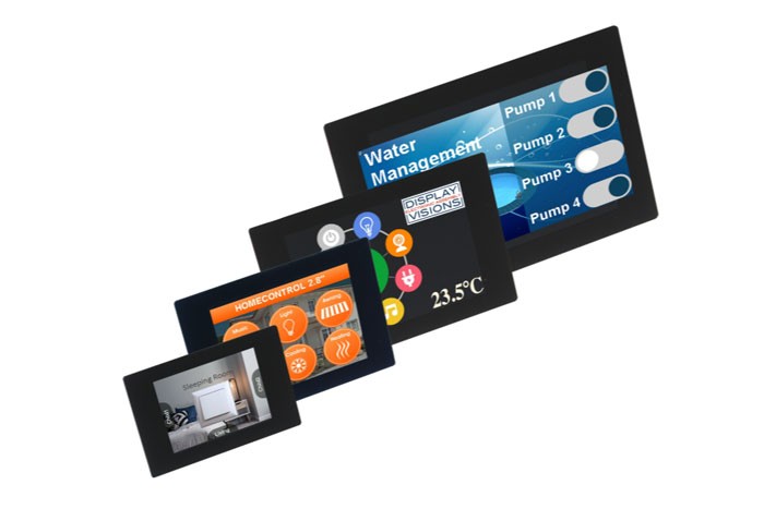 Display Visions TFT LCD displays, 480x320 - elpro Elektronik