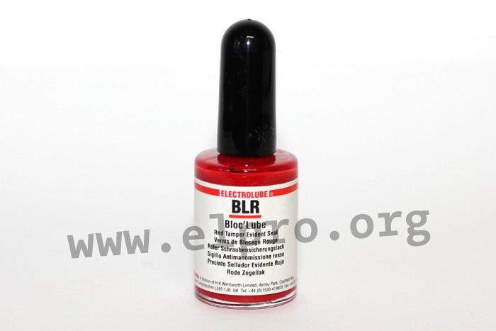 Electrolube seal and protective lacquers, red and green, LUB series ...