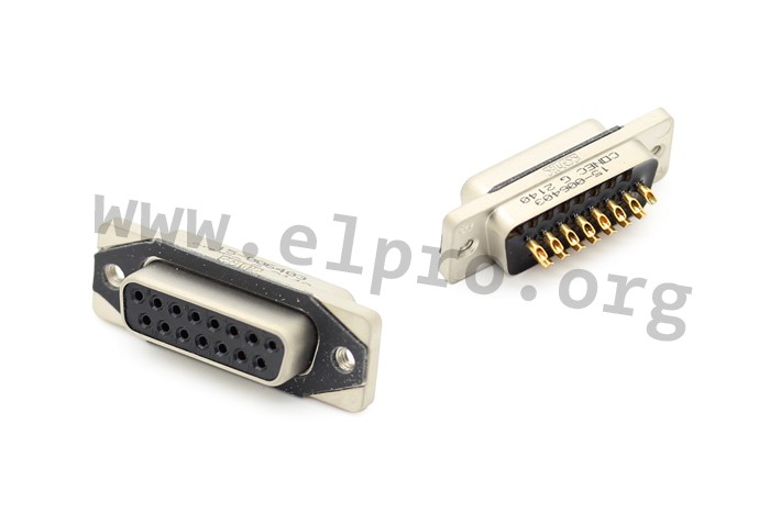 Conec socket strips, IP67, solder bucket, straight, 15-006_SlimCon ...