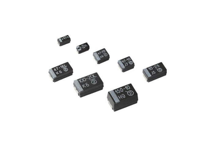 Vishay tantalum capacitors, SMD, 293D series - elpro Elektronik