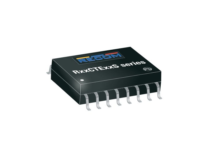 Recom DC/DC converters, 1W, SMD, RxxCTExxS series - elpro Elektronik