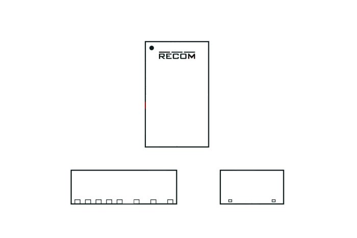 Recom DC/DC switching regulators, 1,5A, QFN housing, RPY-1.5Q-CT series ...