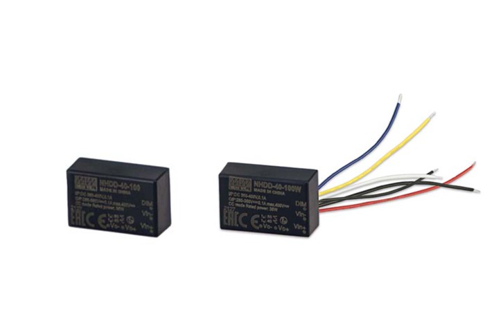Mean Well DC/DC step-down LED drivers, 0,1A, NHDD-40 series - elpro ...
