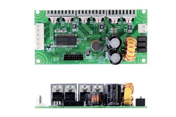 Mean Well variable frequency drives, 250W, DC input, open frame (PCB ...