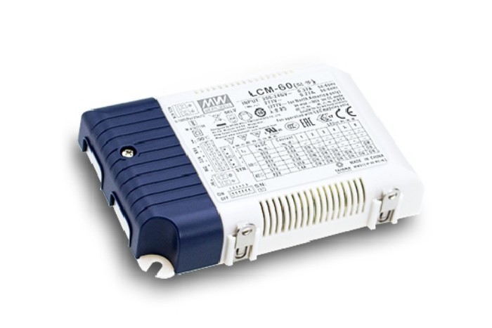 Mean Well LED drivers, 60W, constant current, Casambi/Tuya/Silvair ...