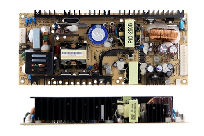 Mean Well switching power supplies, 250W, dual output, open frame (PCB ...