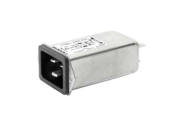 Schurter RFI filters, with IEC plug and faston connector, 5130 series ...