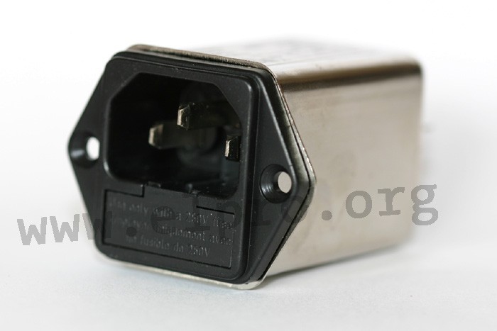 Kemet RFI filters, with IEC plug and fuse holder, F.BP series - elpro ...