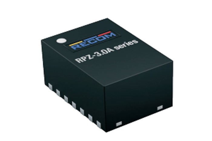 Recom DC/DC switching regulators, 3A, QFN housing, RPZ-3.0A-CT series ...