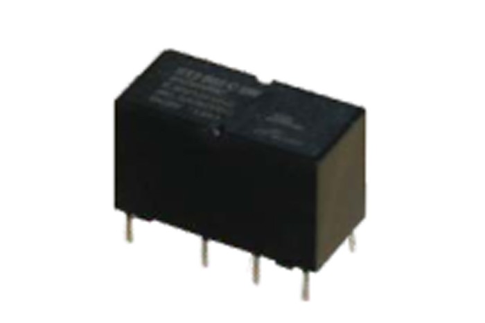 NF PCB relays, 2A, contact: 2x normally open contact, ST2 series - elpro Elektronik
