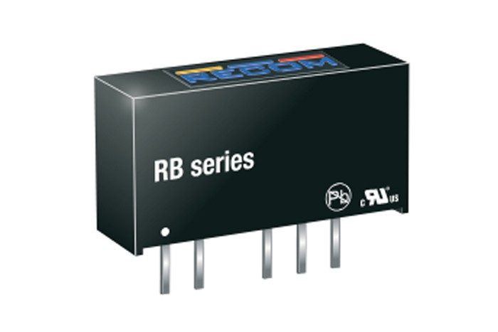 Recom DC/DC converters, 1W, SIP7 housing, for medical technology, RB ...