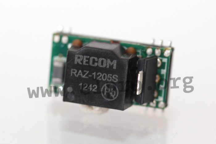 Recom SMD DC/DC converters, 1W, for medical technology, RAZ series - elpro Elektronik