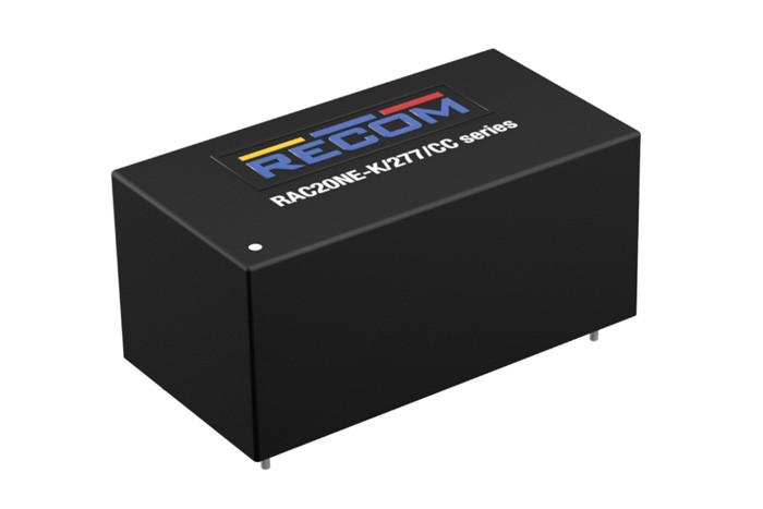 Recom AC/DC Industry power supplies, 20W, plastic housing, RAC20NE-K ...