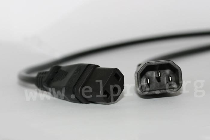 IEC extension cables - elpro Elektronik