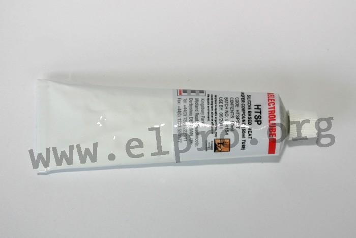 Electrolube thermal compounds, containing silicone, 3W/mK, HTSP series - elpro Elektronik