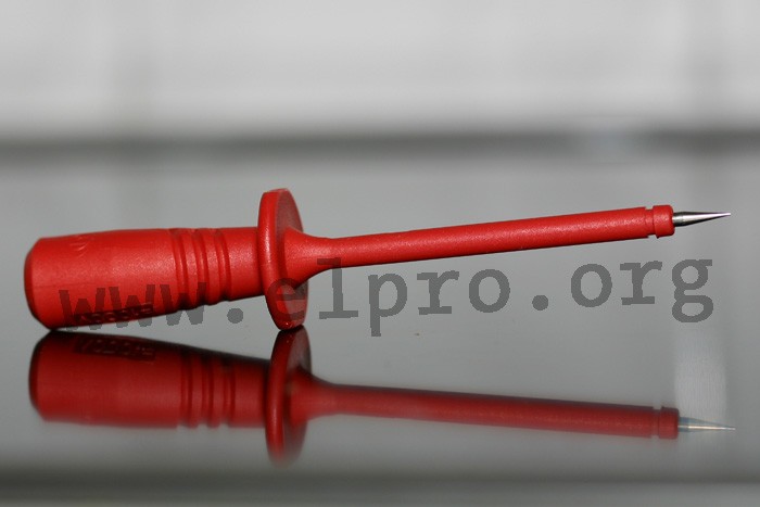 Hirschmann test probes, non-slip, PRUEF 2600 series - elpro Elektronik